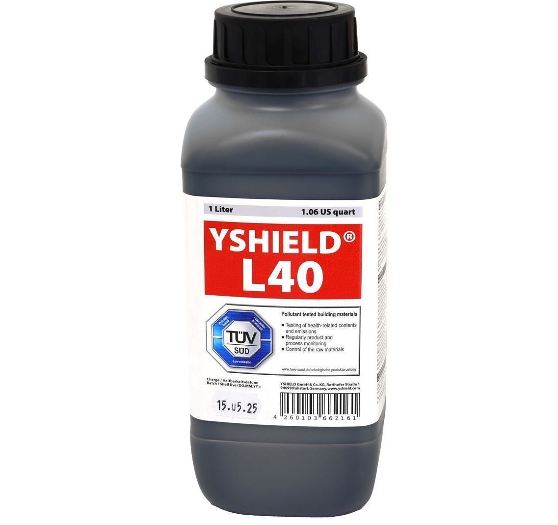 Екрануюча фарба (ВЧ, НЧ, 1 літр) YSHIELD SAFEBUILD L40 (1L) купити ⚡️ ...